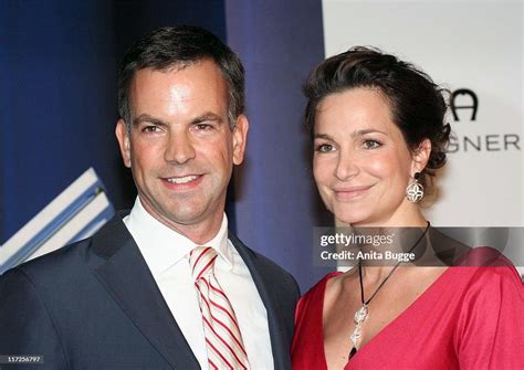 Alexandra Kamp And Guest During Felix Burda Awards March 27 2007