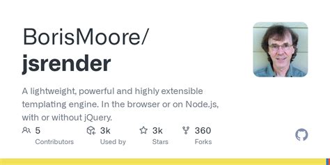 github borismoore jsrender a lightweight powerful and highly