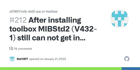 After Installing Toolbox MIBStd V Still Can Not Get In Green Engineering Mode Issue