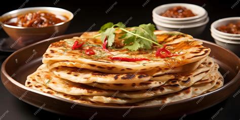 Singaporean Roti Prata A Fluffy Flatbread With Indian Influences