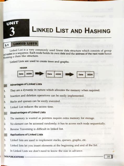 Linkedlist And Hashing By Pdf