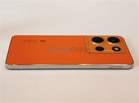 Infinix Note 30 5G Sunset Gold With Leather Backs First Sale Date For India Confirmed Gizmochina