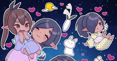 お月見 Skebリクエスト🎑 にこぱんskeb募集中のイラスト Pixiv