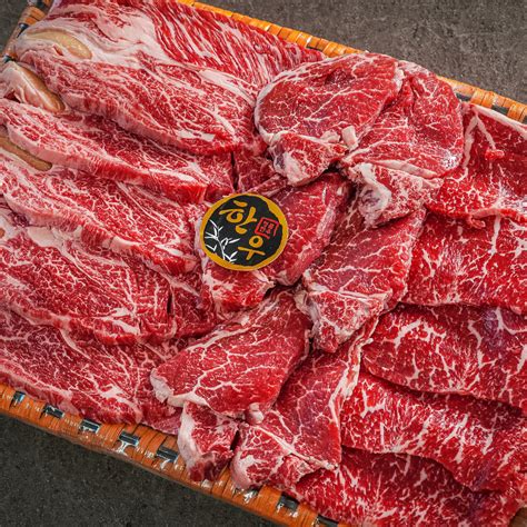 장흥뚝방한우 한우 구이용 세트등심500g채끝400g안심200g