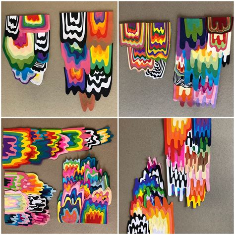 Image May Contain Indoor Middle School Art Projects School Art