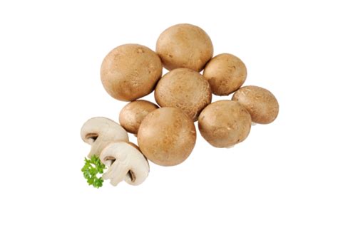 Cremini Mushrooms White Edible Boletus Organic Chestnut Mushrooms