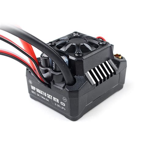 điều Tốc Esc Brushless 80a Wp Max10 Sct Rtr Hobbywing Shopee Việt Nam