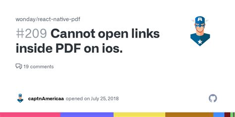 Cannot Open Links Inside Pdf On Ios · Issue 209 · Wondayreact Native