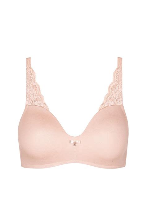 Lingerie Juliette Lace Detail Non Wired Padded Foam Cup Bra Lisca