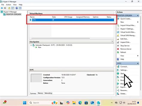How To Import Vhdx File Into Microsoft Hyper V At Home Computer Guides