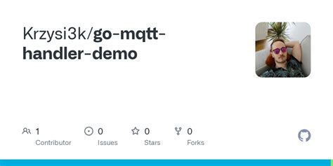 GitHub Krzysi3k Go Mqtt Handler Demo