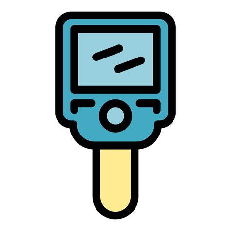 Electronic Thermal Imager Icon Color Outline Vector Vector Art At Vecteezy