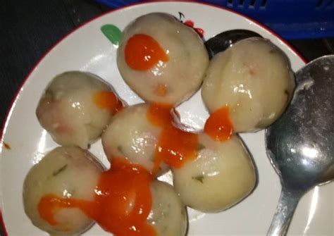 Resep Cilok Isi Ayam Cincang Pedes Oleh Happy Kitchen With Aisyah