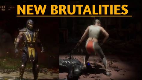 Mortal Kombat 11 Rating The New Brutalities Youtube