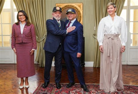 Lula y Petro se reúnen en el Palacio de Nariño Dehablahispana