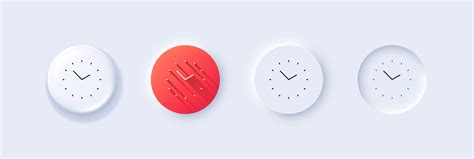 Time Management Timer And Fragile Package Line Vector Image