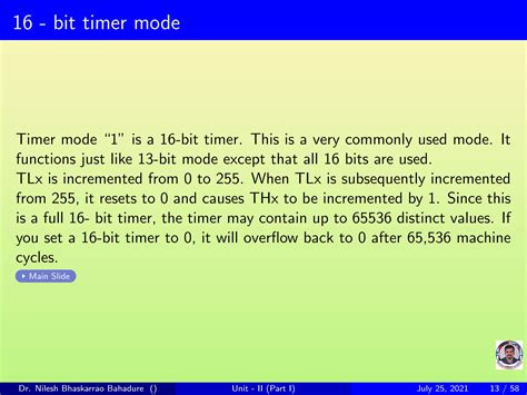 Timers And Counters Of Microcontroller 8051 Pdf