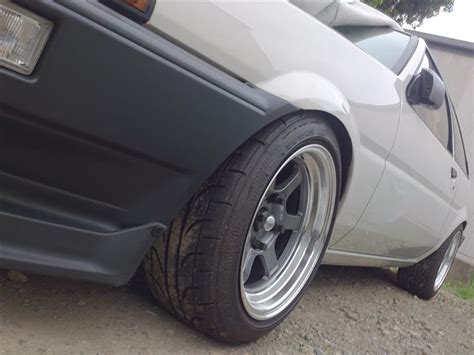 Rays Volk Racing Te37v のパーツレビュー スプリンタートレノかな。 みんカラ