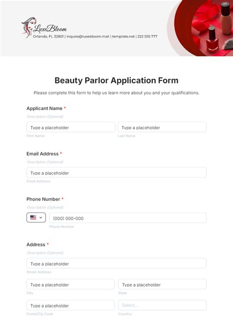 Free Customer Account Application Form Template To Edit Online