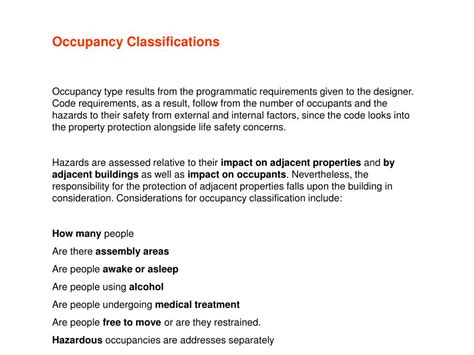 Ppt Ibc 2003 Chapter 3 Use And Occupancy Powerpoint Presentation