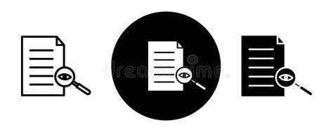 Watchlist Outline Icon Collection Or Set Watchlist Thin Vector Line Art Stock Illustration