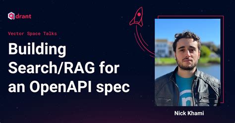 Building Search Rag For An Openapi Spec Nick Khami Vector Space