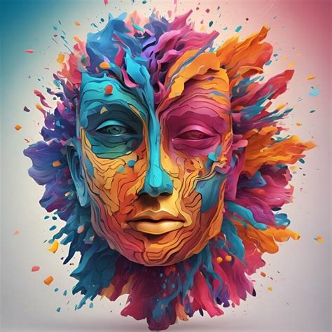 Premium AI Image Craft An Abstract Representation Of The Subconscious