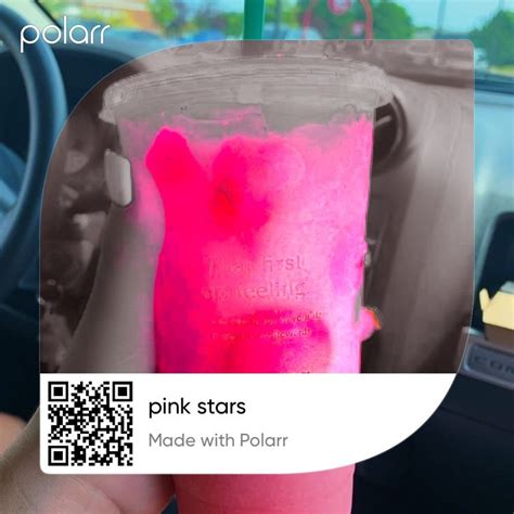 Pink Stars Coding Qr Code Pink Stars