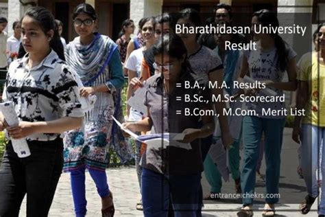 Bharathidasan University Result 2024 Ba Bsc Bcom Bds Results