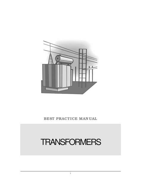 Pdf Best Practices Manual Transformers Dokumen Tips