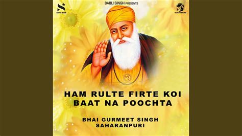 Ham Rulte Firte Koi Baat Na Poochta Youtube