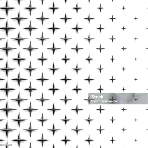 추상 하프톤 점선 배경 현실적인 3d 별 단색 패턴입니다 포스터 사이트 비즈니스 카드 엽서 라벨 및 스티커 디자인 목 업에 대