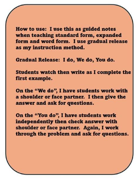 Read And Write Multi Digit Numbers By Debs Pink Porch Tpt