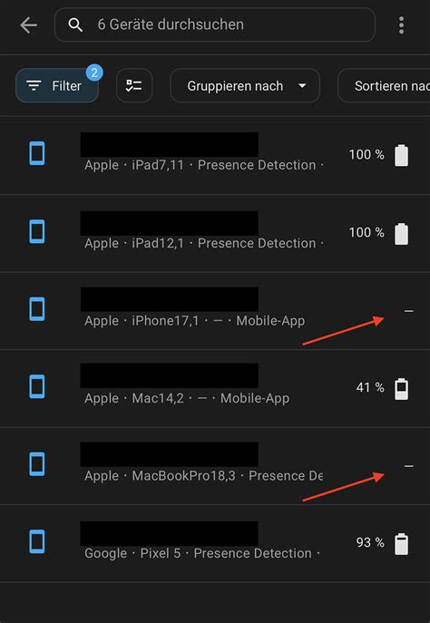 Ios Devices Entities Vanish From Mobile App Integration Companion App