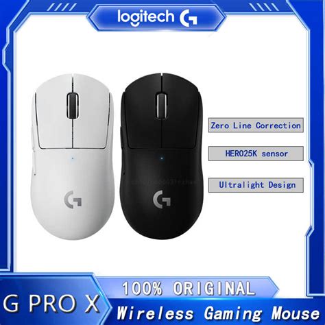 Logitech GPW 2 G PRO X SUPERLIGHT Wireless Gaming Mouse 25K HERO Normal Mode Nical Gaming Mouse