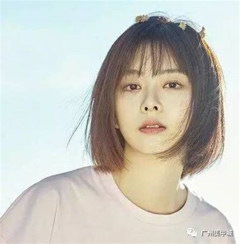 谭松韵短发发型叫什么谭松韵波波头谭松韵云朵发型图片大山谷图库