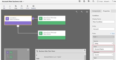 Using Dynamics 365 Without Code Business Rules Fabric