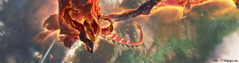 Dragon Shyvana Legends Of Runeterra League Of Legends Lol 4k