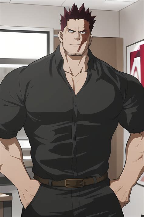 Endeavor Boku No Hero Academia Drawn By Tsukumomilesway2006 Danbooru