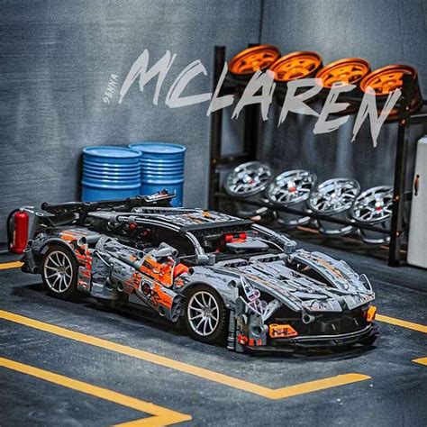 Mclaren Caco Blocks C013 Supercar Model Assembly Toy Shopee Singapore
