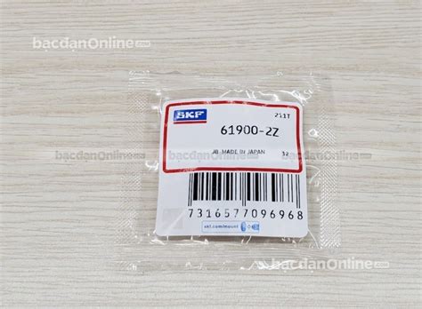 Bạc đạn 61900-2Z - Thông số, Nơi bán, Giá bán bạc đạn SKF 61900-2Z