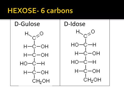 Carbohydrates Chemical Structure Ppt