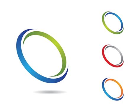 Cercle Symbole Illustration Vecteur Premium