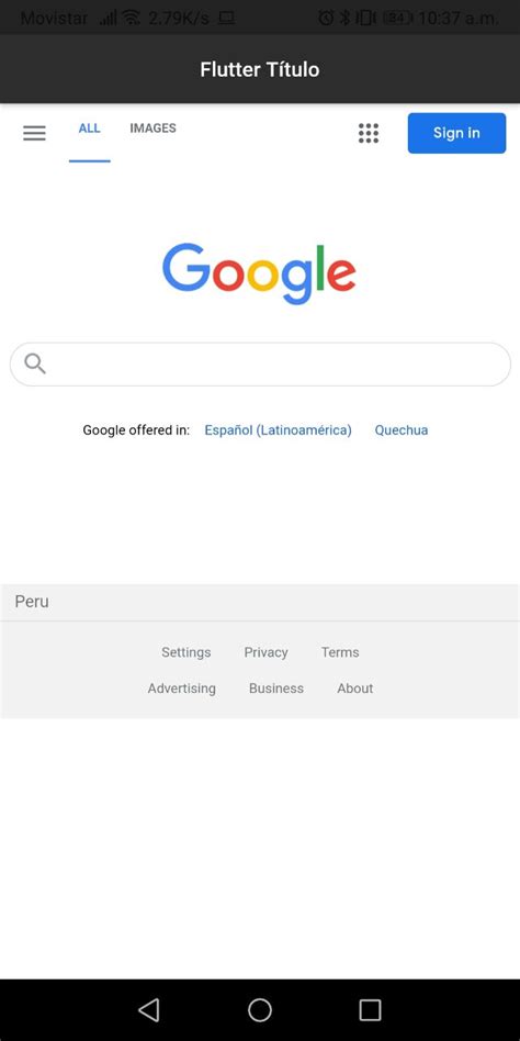 Plugin Webviewflutter Plugin Not Working On Flutter Run D Web Server · Issue 82622