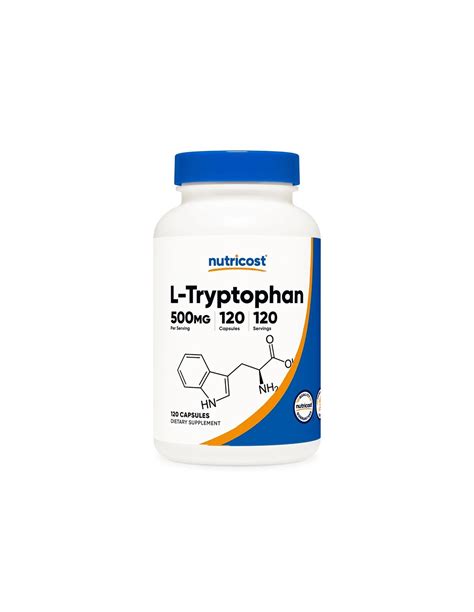 Стрес и безсъние L Триптофан 500 Mg х 120 капсули Аптеки 36 6