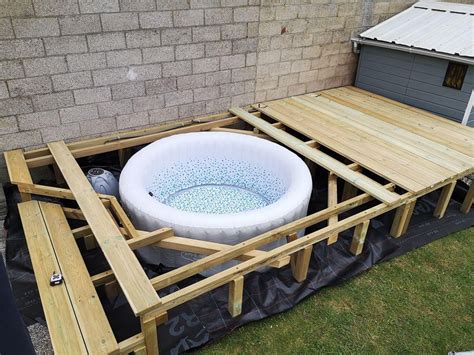 Decks Around Hot Tub Ideas
