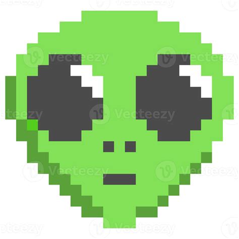 pixel art alien 13743337 png