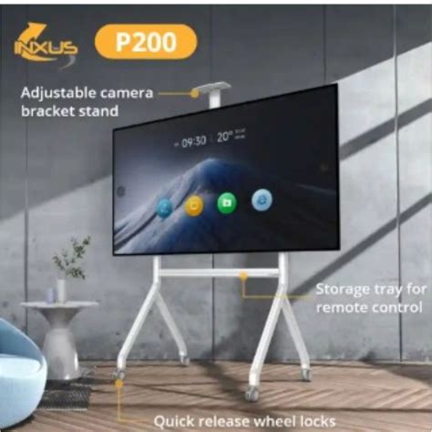 Jual Standing Tv North Bayou Nb P200 60 100 Inch Shopee Indonesia