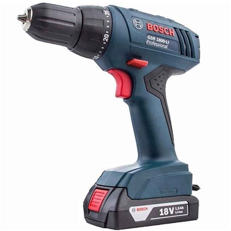 Parafusadeira 18V GSR 1800 Bosch Mega Ferramentas