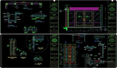 Cad Blocks Detail Doors Windows Dwg Download 56 Off